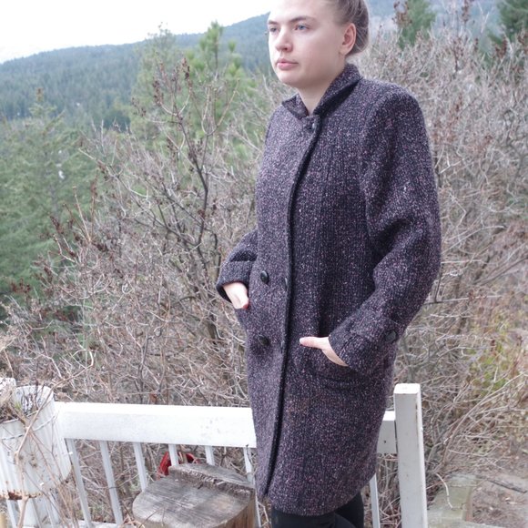Tradition | Jackets & Coats | Wool Mix Tweed Coat From Romania | Poshmark